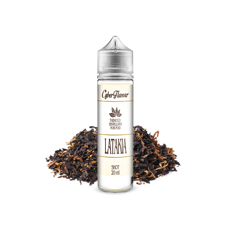 Cyber Flavour Tabacco organico for pod Latakia - Vape shot 20ml