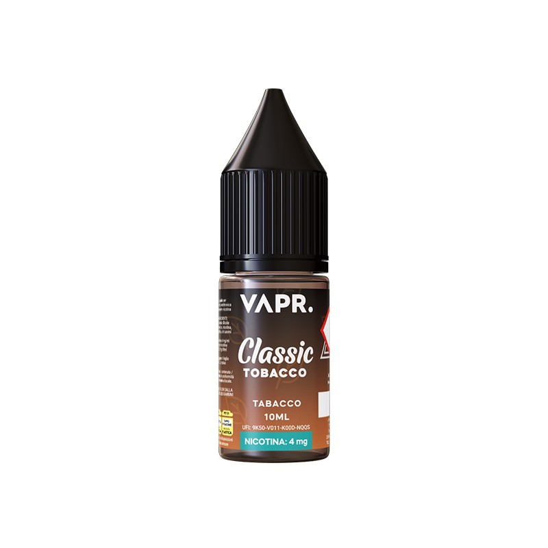 Vapr. Classic Tobacco - 10ml - Ingrosso Online - Dropshipping